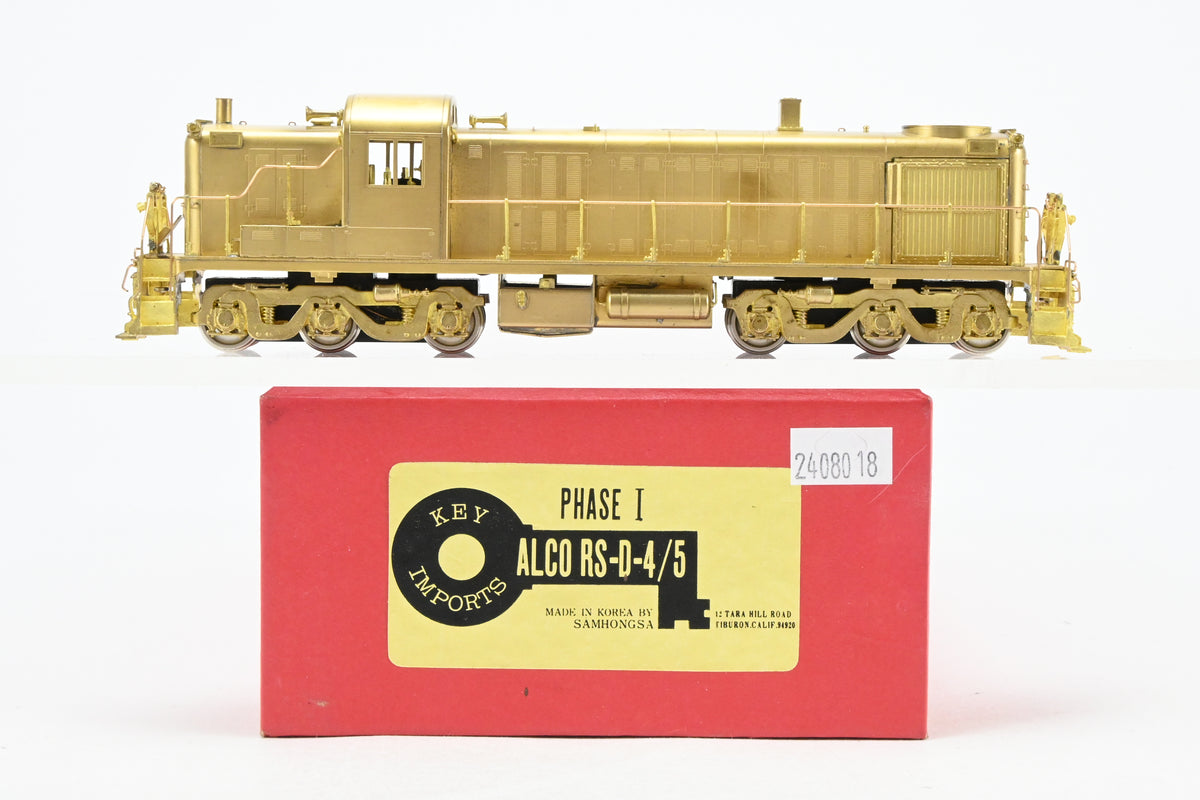 HO Brass Key Imports Various Roads ALCo RSD-4/5 Phase I – ReSourced Rails