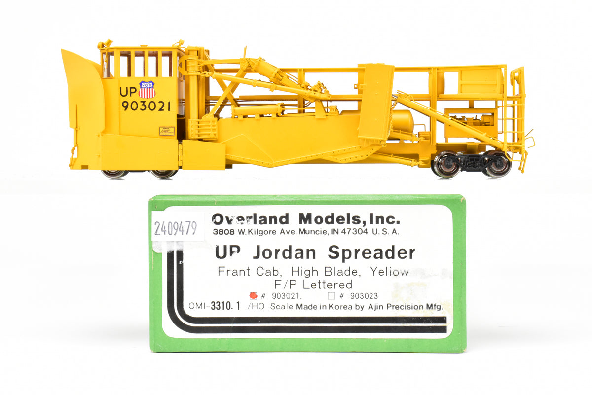 HO Brass OMI - Overland Models Inc. UP - Union Pacific Jordan Spreader ...
