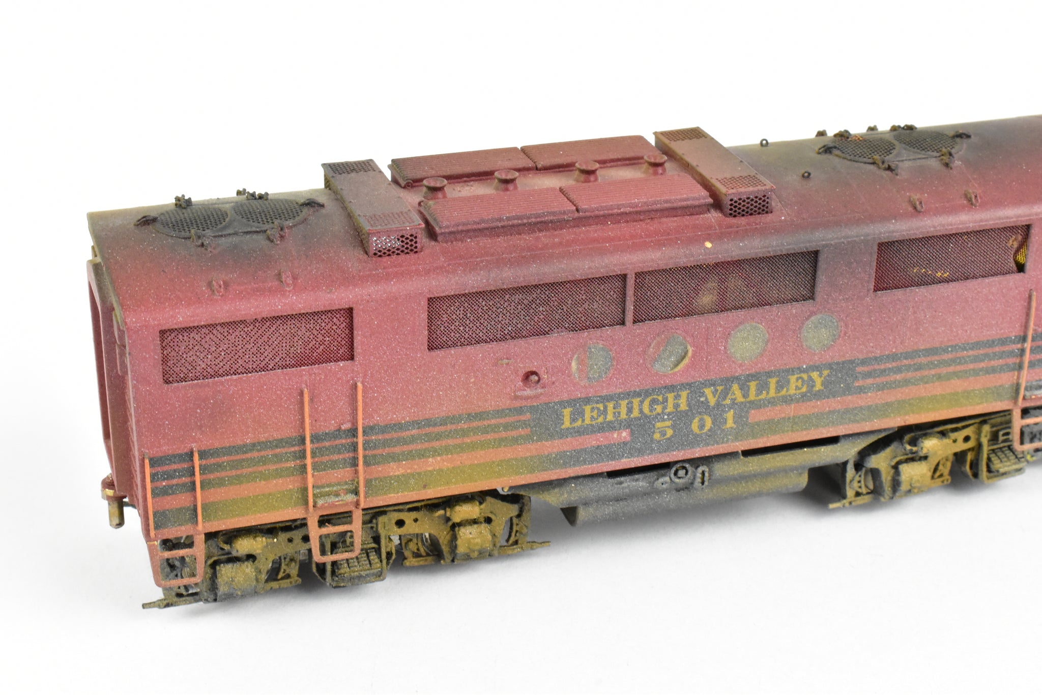HO Brass Hallmark Models LV - Lehigh Valley EMD FT A/B Set CP w/Heavy ...