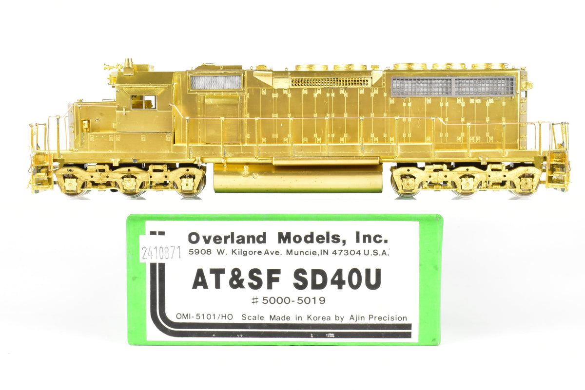 HO Brass OMI - Overland Models Inc. ATSF - Santa Fe EMD SD40U #5000-50 ...