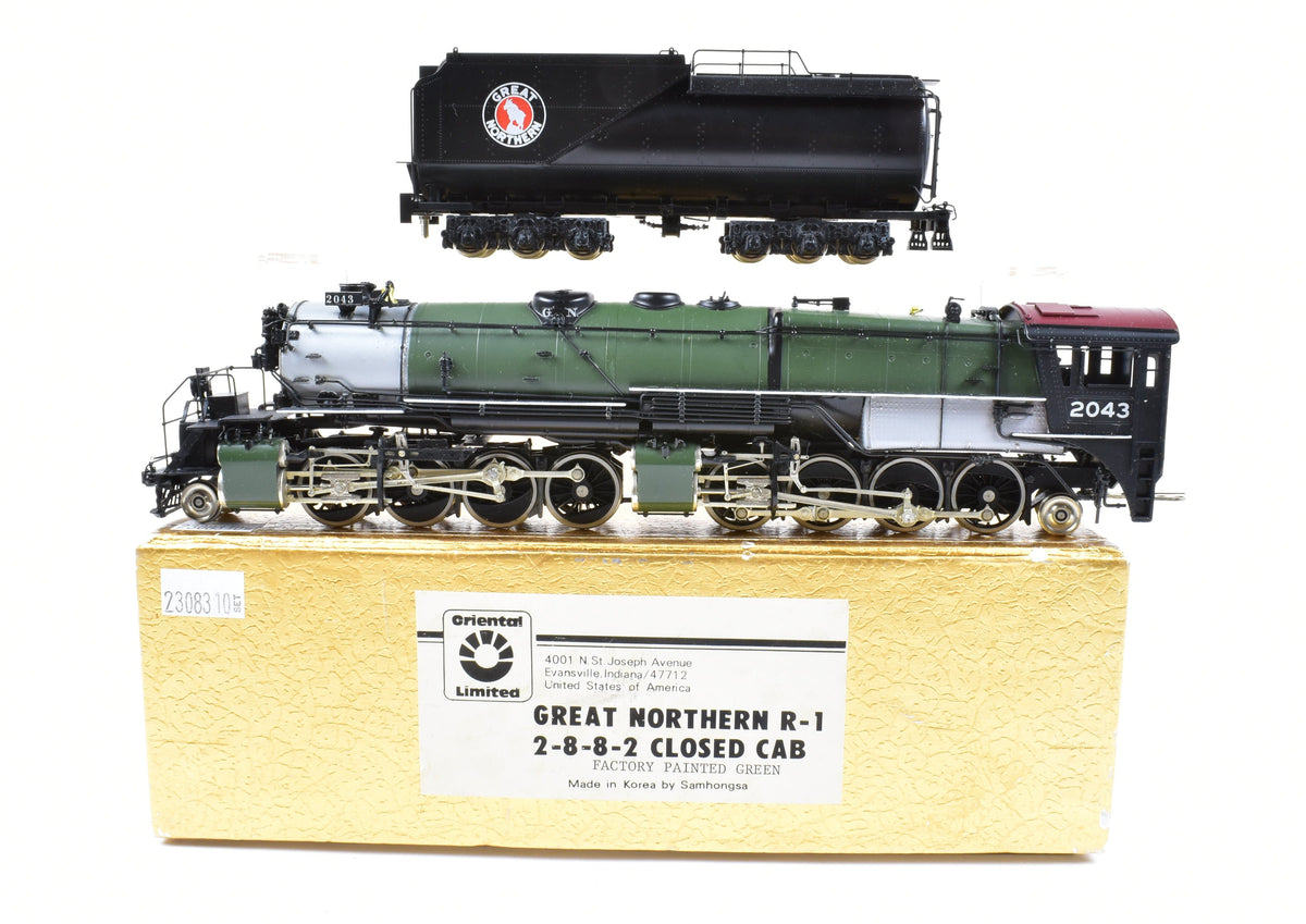 HO Brass CON Oriental Limited GN - Great Northern R-1 2-8-8-2 Closed C ...