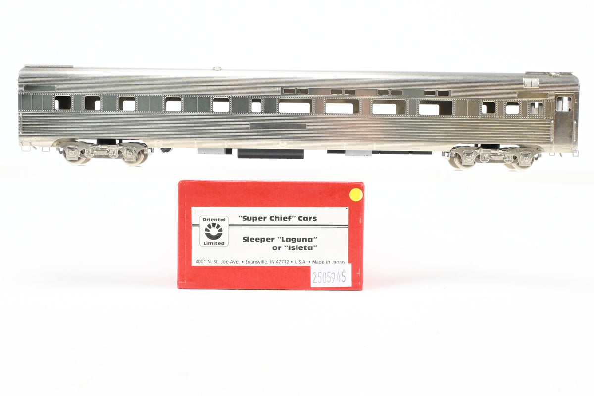 HO Brass Oriental Limited ATSF - Santa Fe "Super Chief" Cars Sleeper L ...