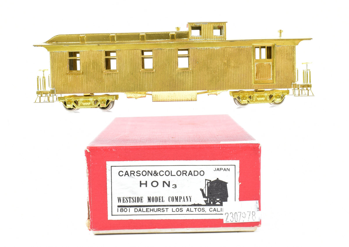 HOn3 Brass Westside Model Co. C&C - Carson & Colorado Long Caboose Com ...