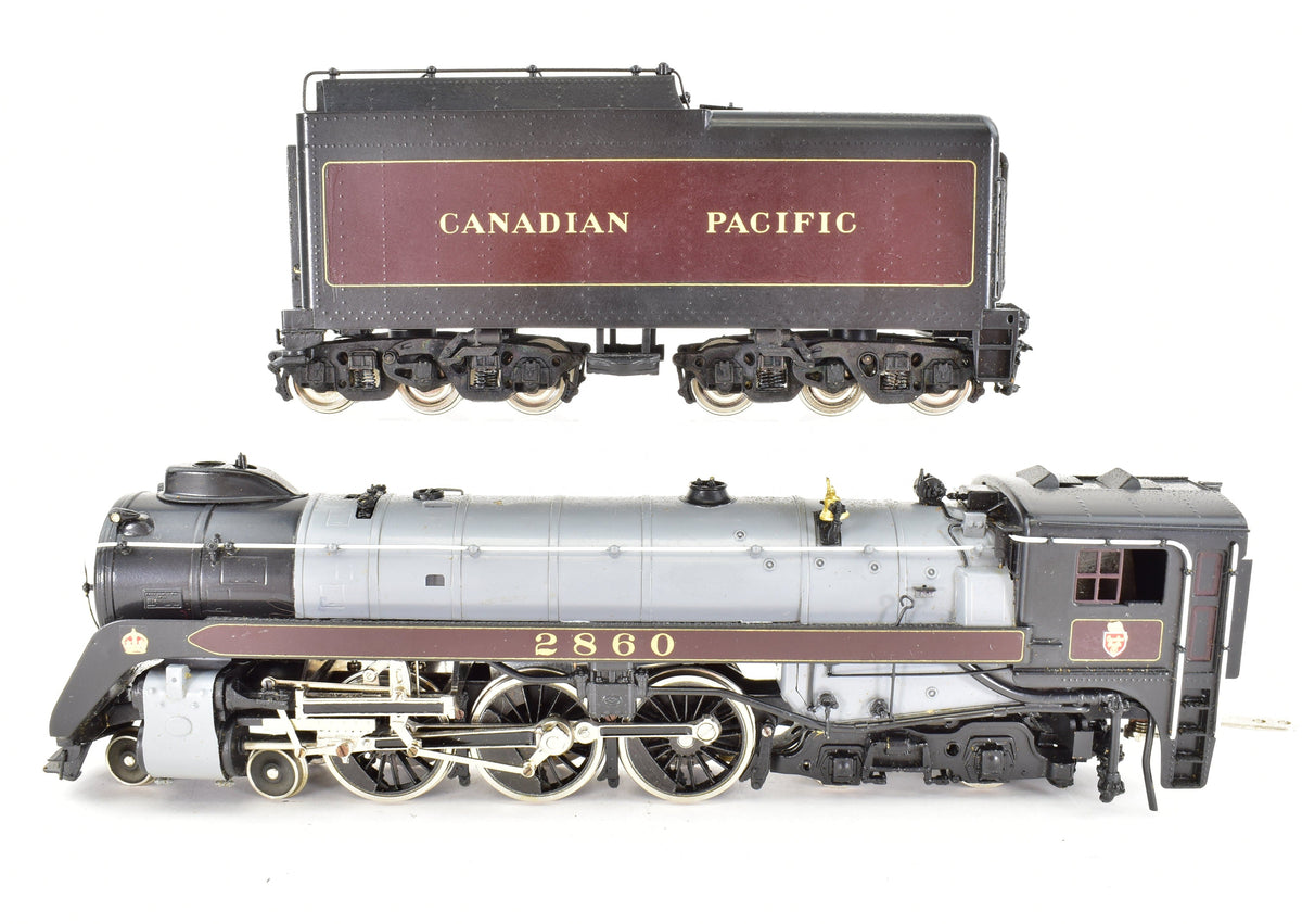 HO Brass PFM - Tenshodo CPR - Canadian Pacific Railway 4-6-4 Class H-1 ...