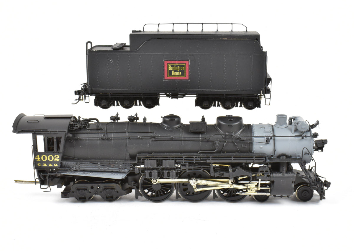 HO Brass CON Sunset Models CB&Q - Burlington Route S-4 4-6-4 Hudson Cu ...