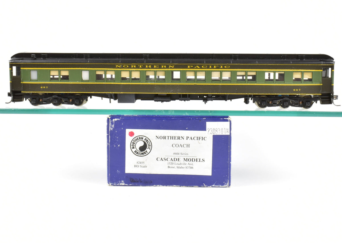 HO Brass CON Cascade Models NP - Northern Pacific HW Coach #604 Series ...