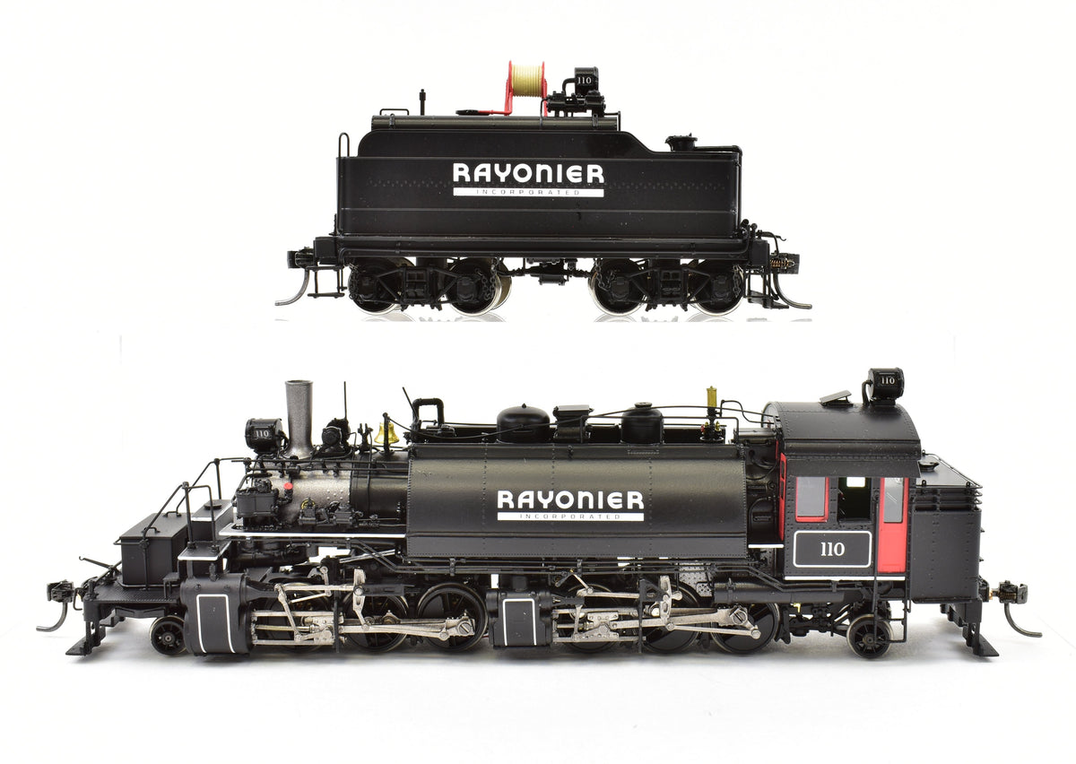 HO Brass DVP - Division Point Rayonier Incorporated #110 2-6-6-2T Bald ...