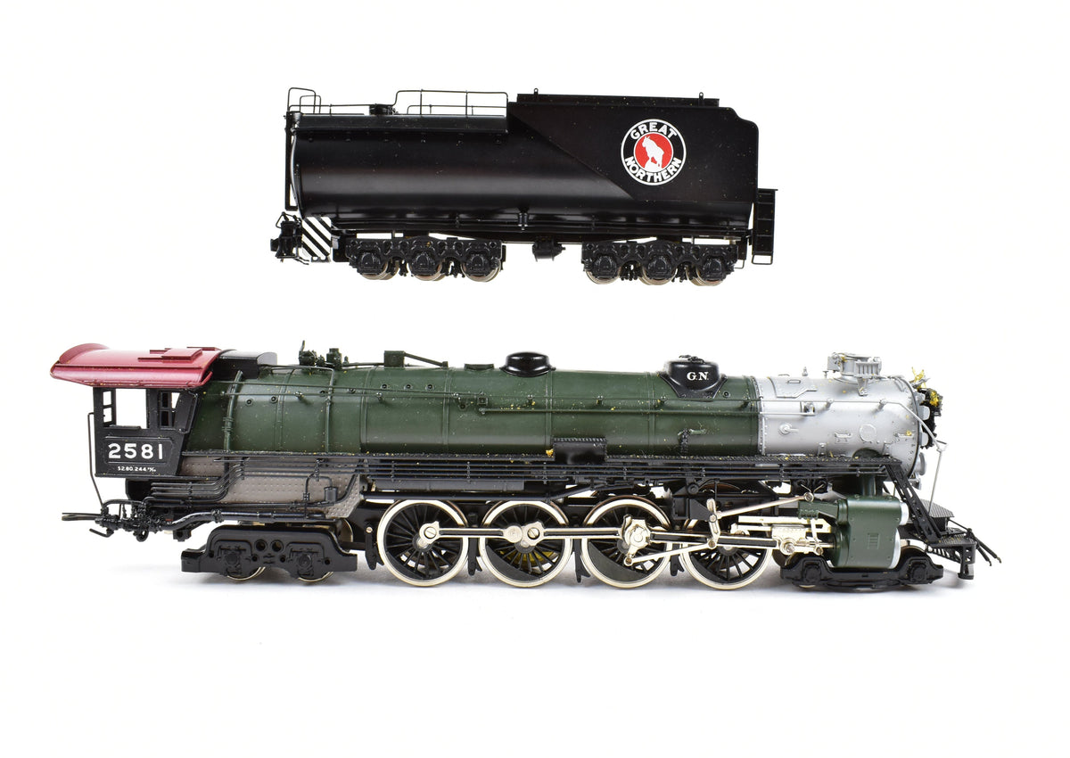 HO Brass Tenshodo GN - Great Northern 4-8-4 Class S-2 Factory Painted ...