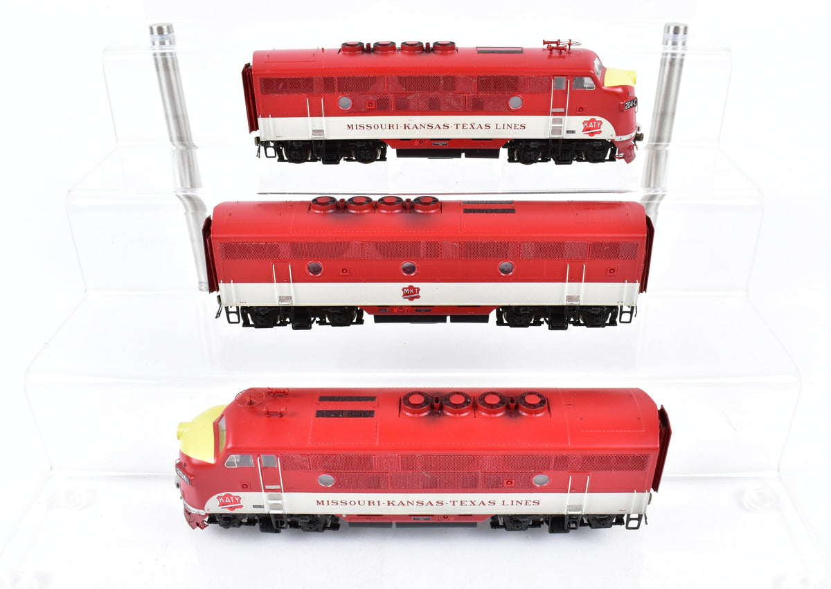 HO CON Athearn Genesis MKT - Missouri Kansas Texas EMD F3-A/F3-B/F3-A ...