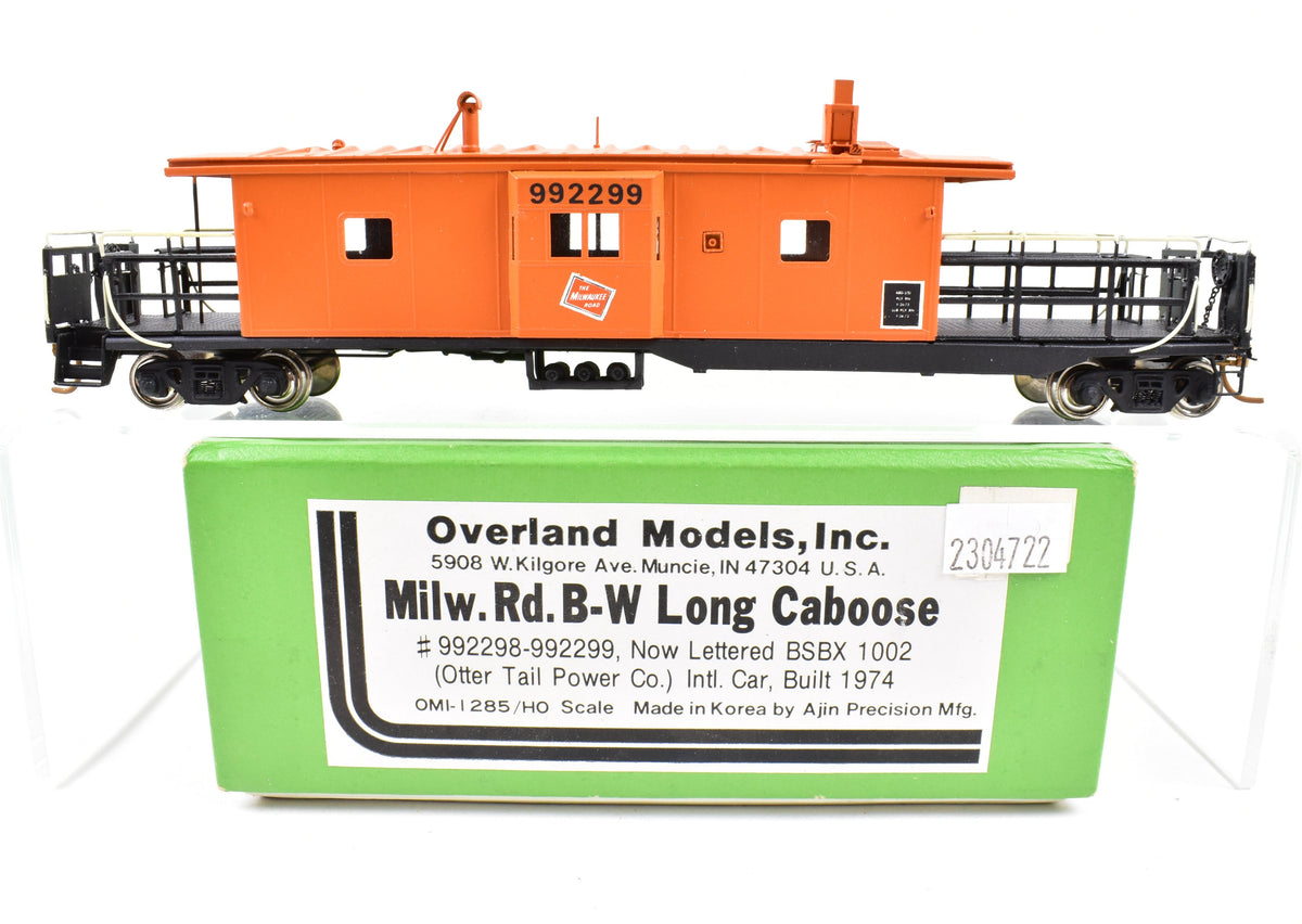 HO Brass OMI - Overland Models, Inc. MILW - Milwaukee Road Bay Window – ReSourced Rails