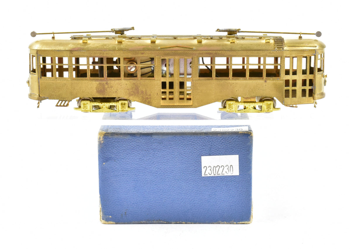 HO Brass Bert Sas Brooklyn & Queens Peter Witt Car 8000 – ReSourced Rails