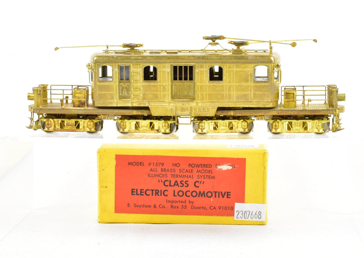 HO Brass Suydam IT - Illinois Terminal Class C Electric Freight Locomo ...