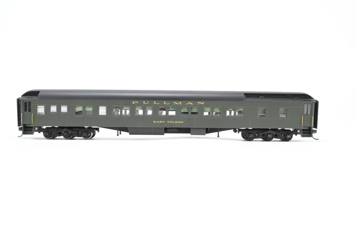 HO Brass Lambert Pullman "East Toledo" 12-1 Heavyweight Sleeping Car C ...