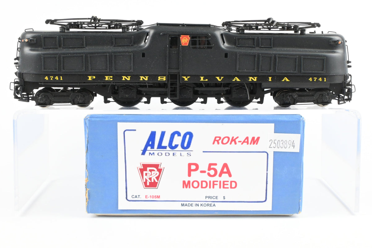 HO Brass Alco Models PRR - Pennsylvania Railroad P-5A Modified Electri ...
