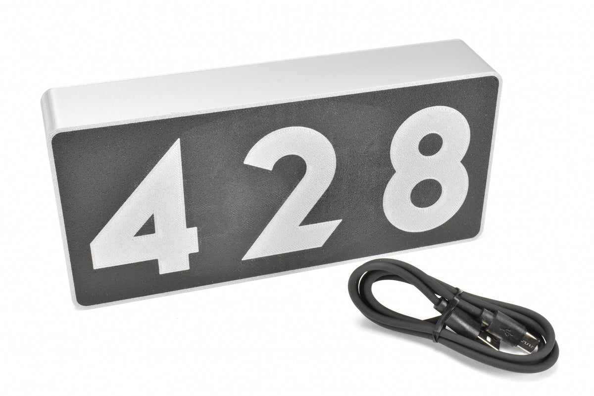 Custom Made 3D Printed & Illuminated Sign UP - Union Pacific #428 Numb ...