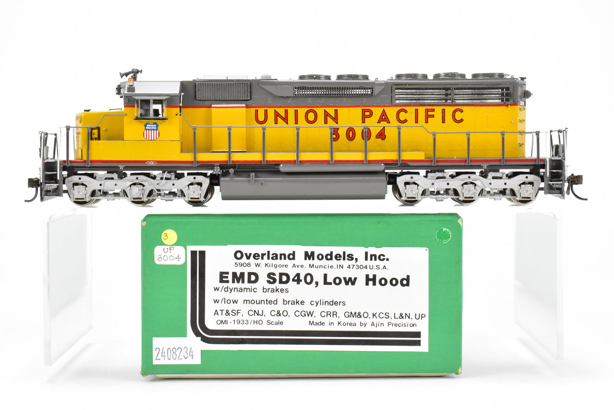 HO Brass OMI - Overland Models Inc. UP - Union Pacific EMD SD40 Low Ho ...