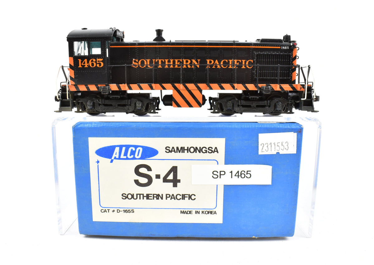 HO Brass Alco Models SP - Southern Pacific ALCO S-4 Switcher Custom Pa ...