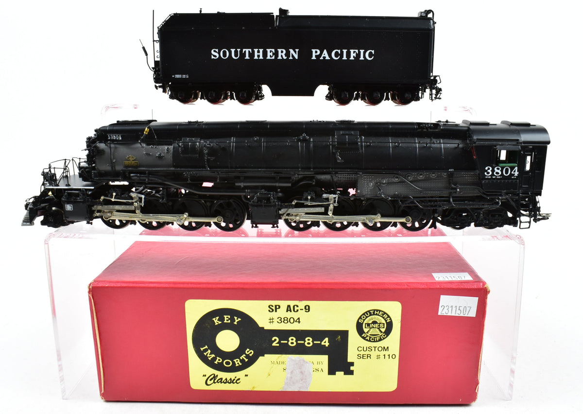 HO Brass Key Imports "Classic" SP - Southern Pacific Class AC-9 2-8-8 ...