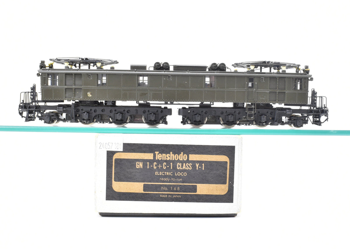 HO Brass CON PFM - Tenshodo GN - Great Northern Y-1 Electric Locomotiv ...