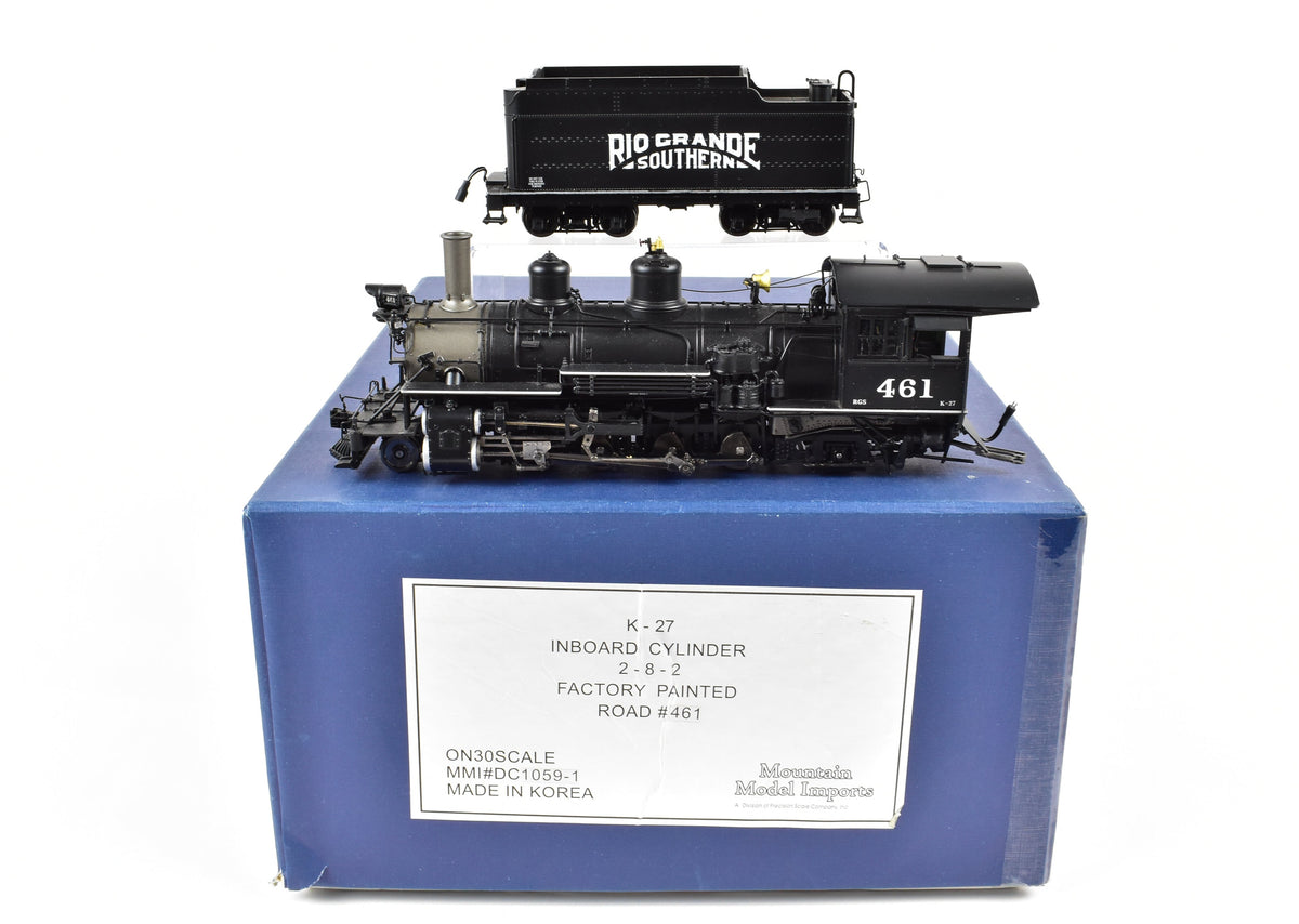On30 Brass Hybrid CON MMI - Mountain Model Imports RGS - Rio Grande So ...