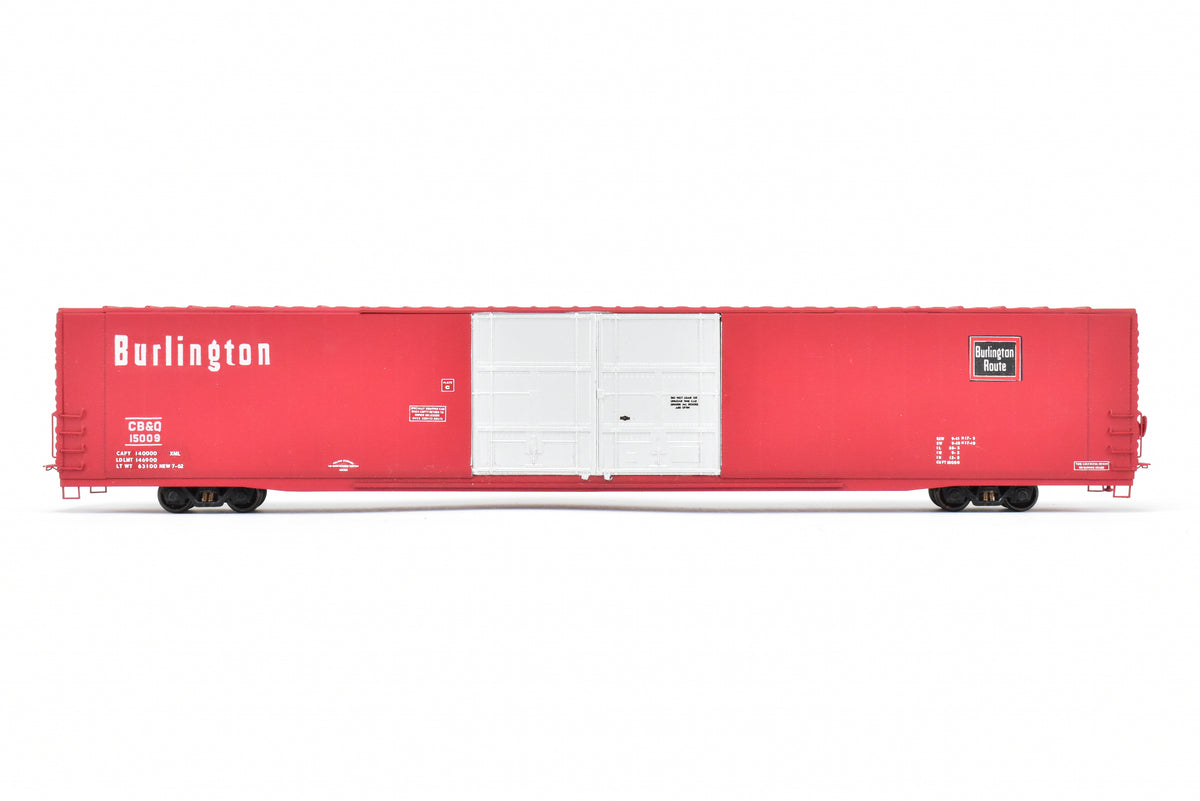 HO Brass Trains Inc. CB&Q - Burlington Route 86 Foot Hi-Cube Boxcar CP ...