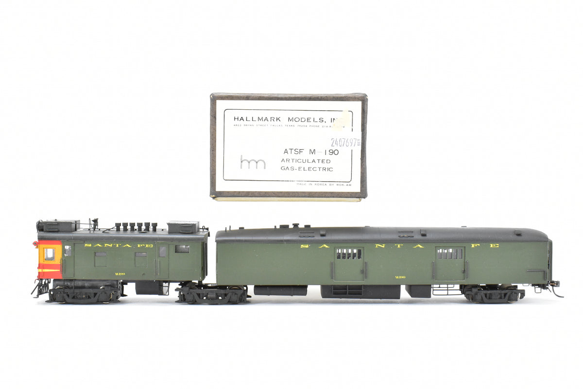 HO Brass CON Hallmark Models ATSF - Santa Fe M190 Self Propelled Gas-E ...