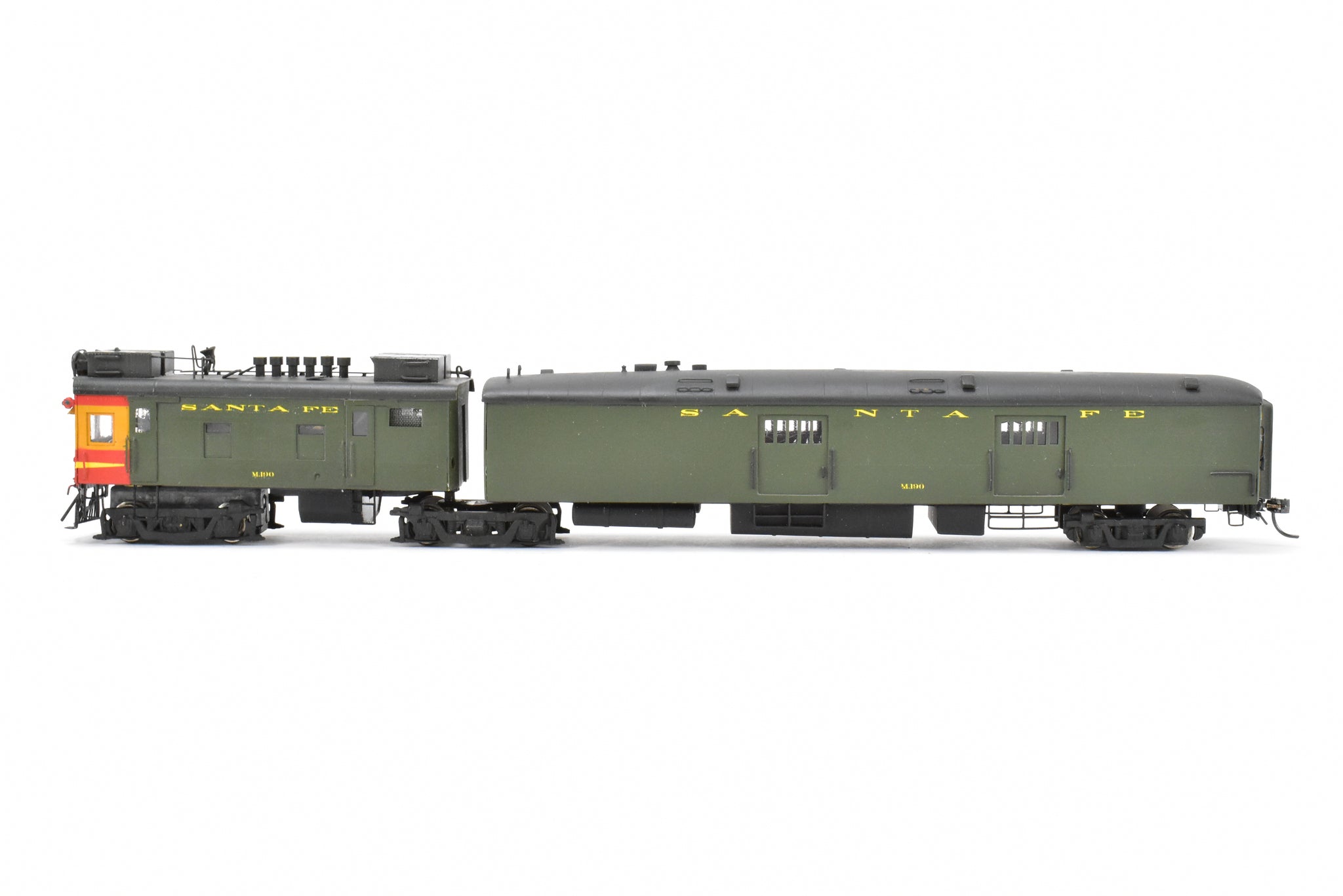 HO Brass CON Hallmark Models ATSF - Santa Fe M190 Self Propelled Gas-E – ReSourced Rails