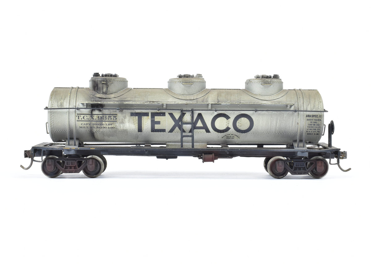 HO Brass Gem Models Various Roads 42' 3-Dome Tank Car CP Lettered Texa ...