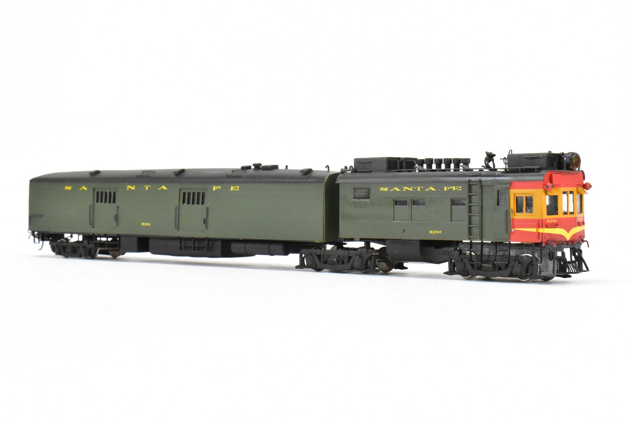 HO Brass CON Hallmark Models ATSF - Santa Fe M190 Self Propelled Gas-E – ReSourced Rails
