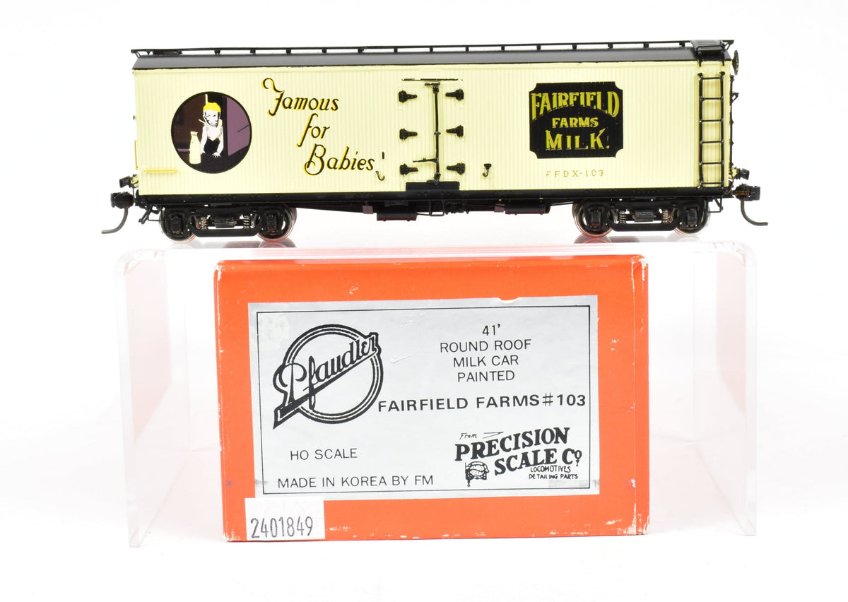 HO Brass PSC - Precision Scale Co. Various Roads 41' Round Roof Wood S ...