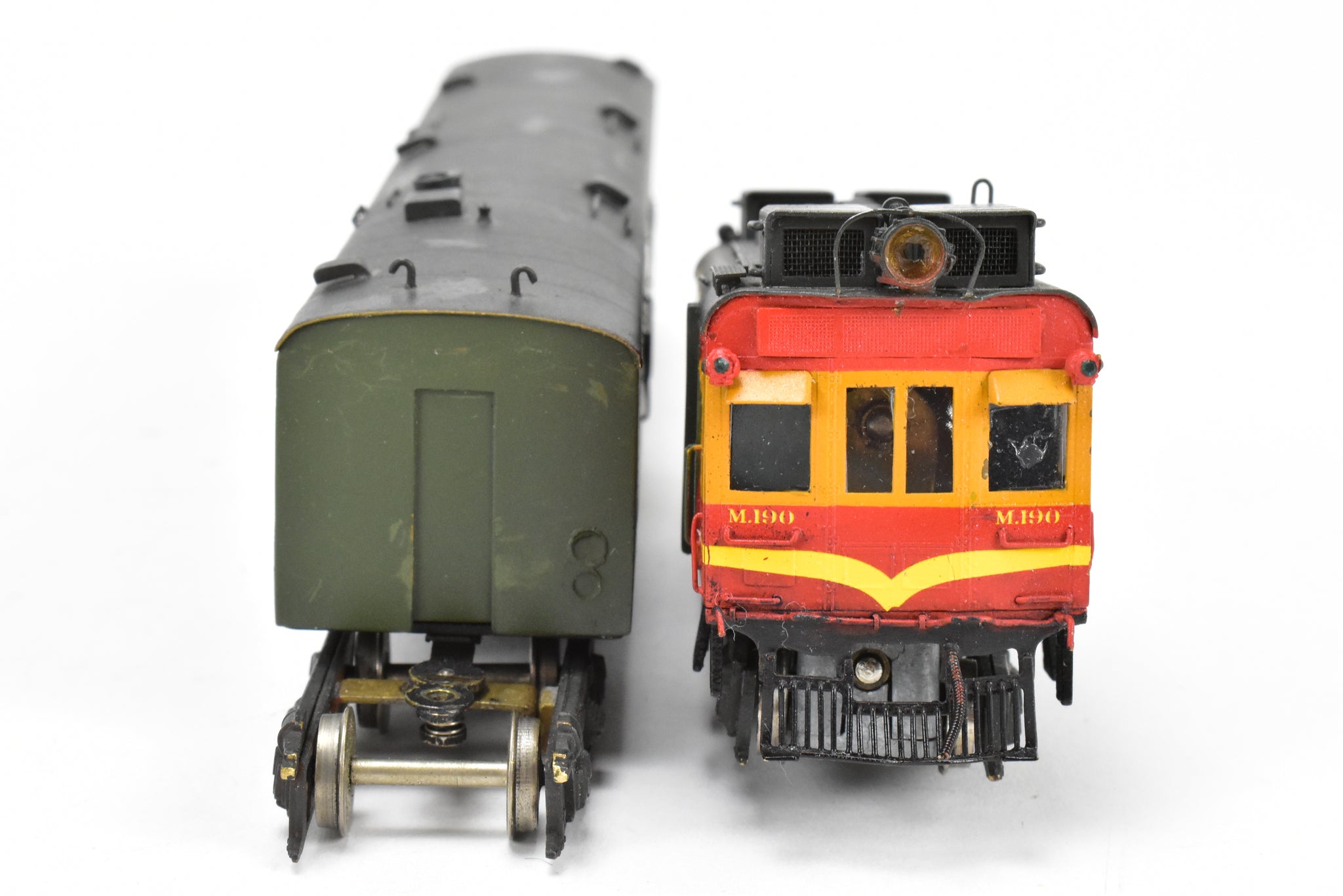HO Brass CON Hallmark Models ATSF - Santa Fe M190 Self Propelled Gas-E ...