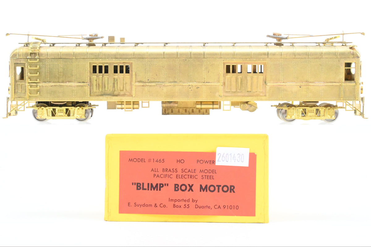 HO Brass Suydam PE - Pacific Electric Blimp Box Motor – ReSourced Rails