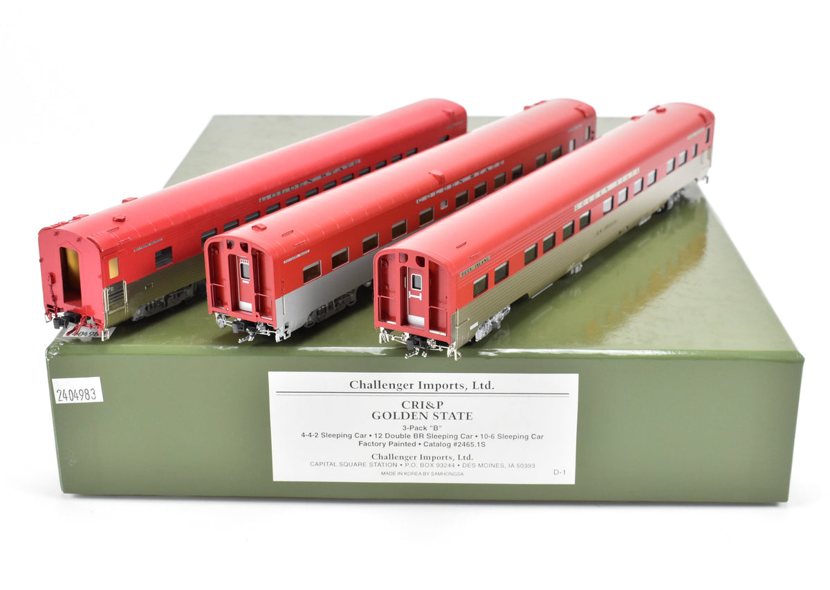 HO Brass CIL - Challenger Imports CRI&P/SP - Rock Island/Southern Paci – ReSourced Rails