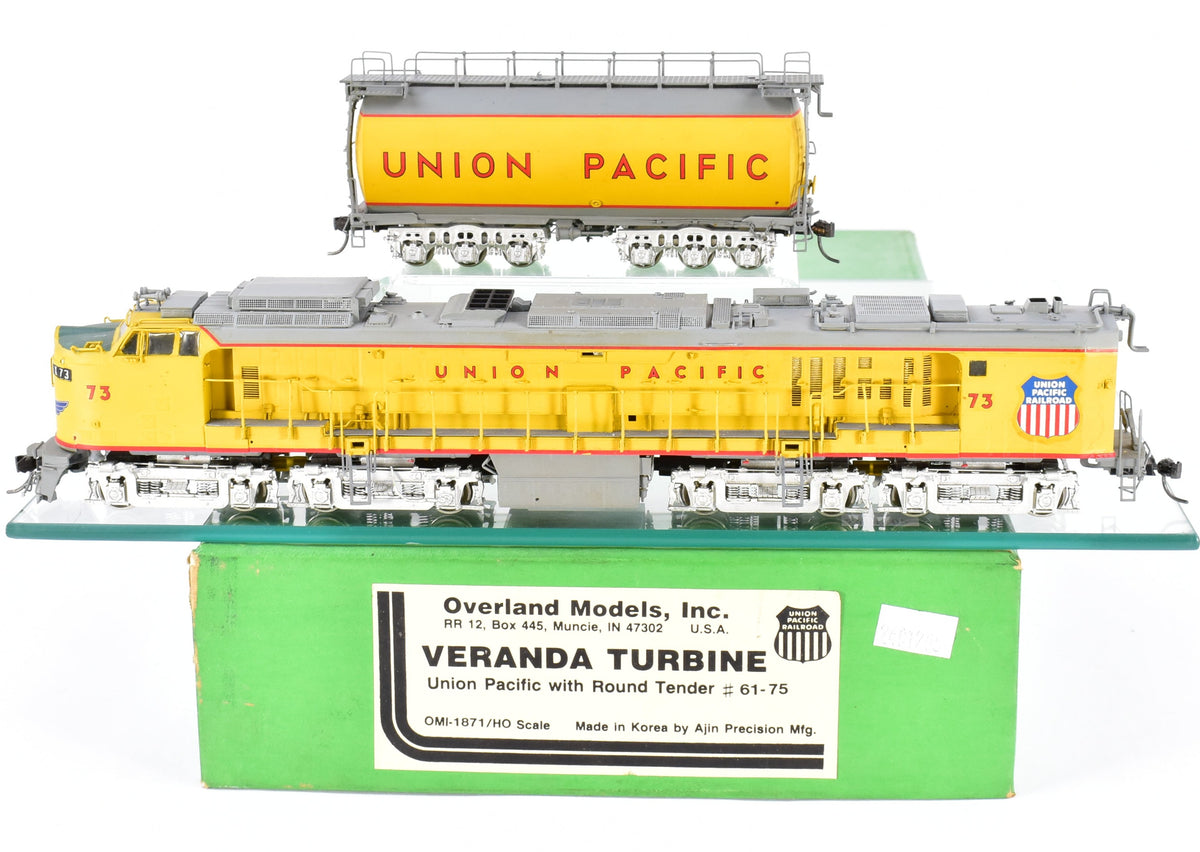 HO Brass OMI - Overland Models, Inc. UP - Union Pacific Veranda Turbin ...