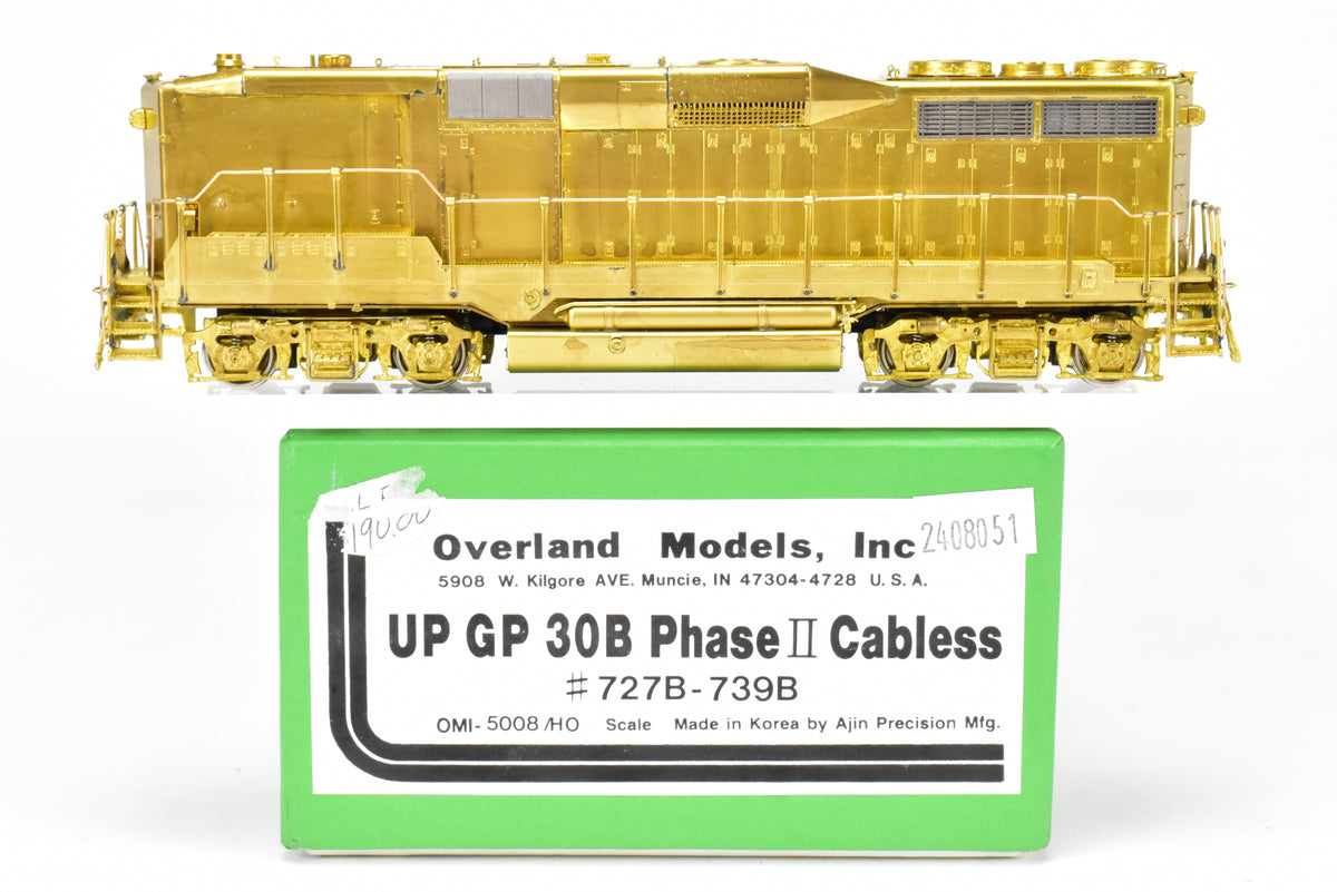 HO Brass OMI - Overland Models, Inc. UP - Union Pacific EMD GP30B PH I ...