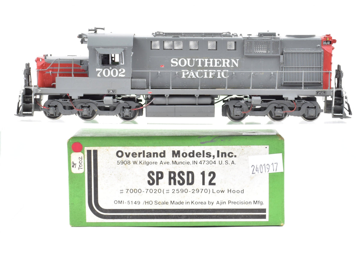 HO Brass OMI - Overland Models SP - Southern Pacific Alco RSD-12 C/P ...