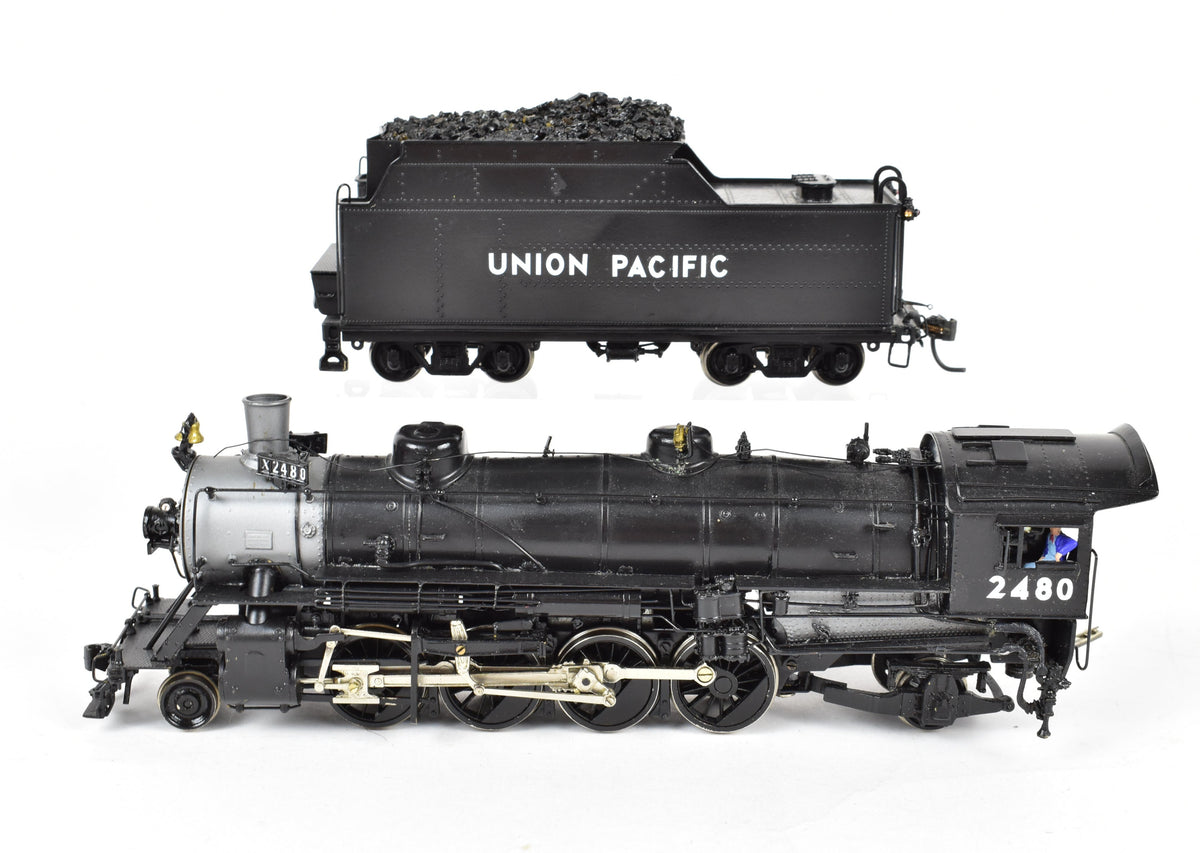 HO Brass Key Imports UP - Union Pacific "2480" Class 2-8-2 Custom Pain ...