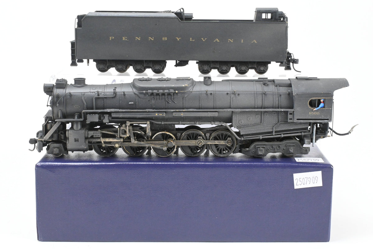 HO Brass Gem Models PRR - Pennsylvania Railroad J-1 2-10-4 Texas Custo ...