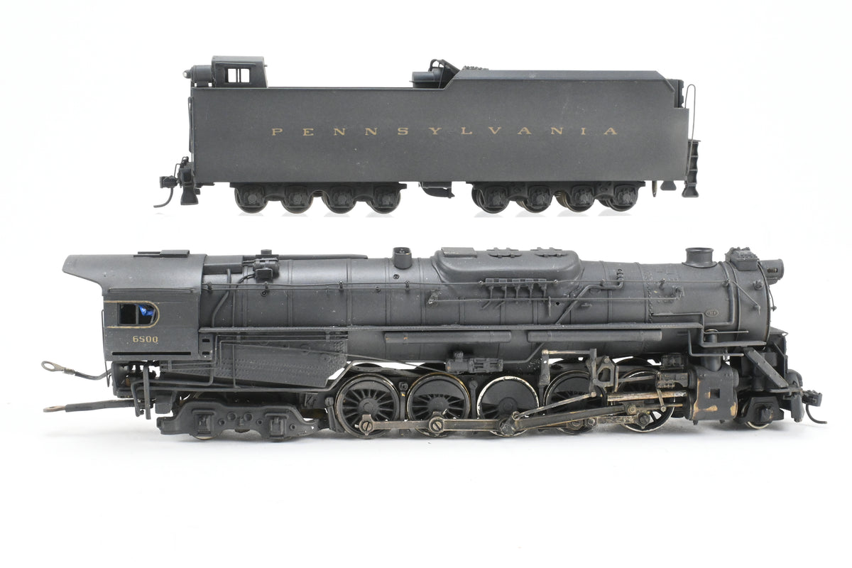 HO Brass Gem Models PRR - Pennsylvania Railroad J-1 2-10-4 Texas Custo ...