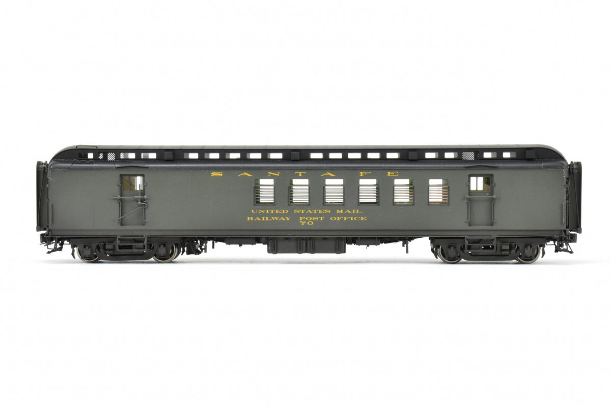 HO Brass TCY - The Coach Yard ATSF - Santa Fe Heavyweight RPO FP #70 ...