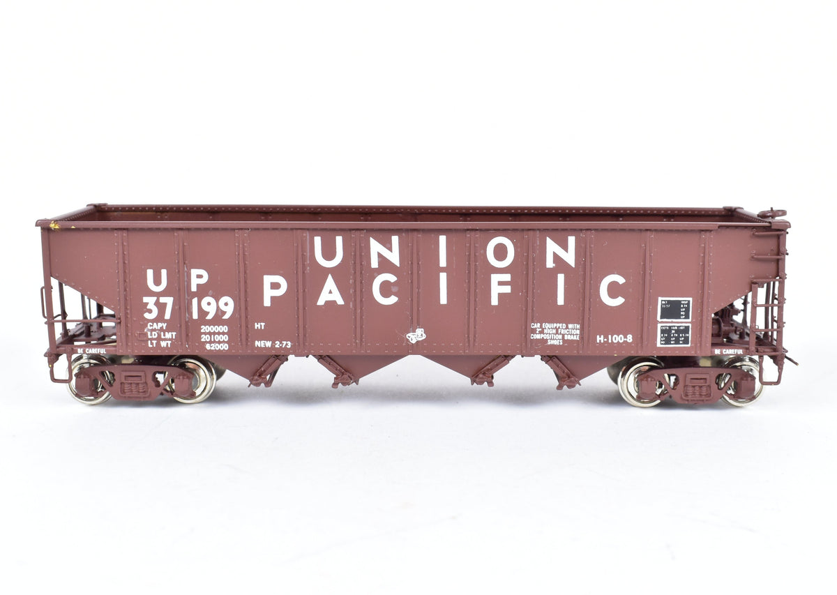 HO Brass Sunset Models UP - Union Pacific 4-Bay Open Hopper No. 37199 ...