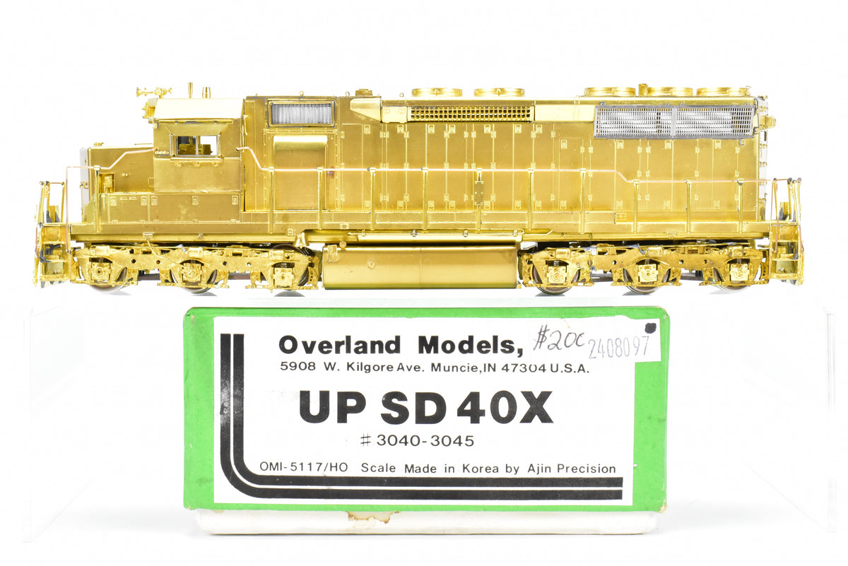 HO Brass OMI - Overland Models Inc. UP - Union Pacific EMD SD40X Nos ...