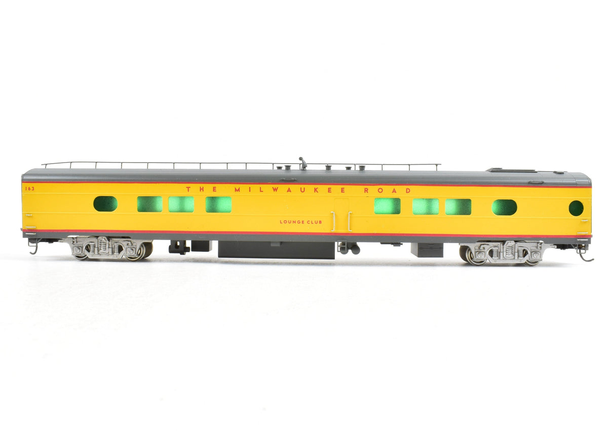 HO Brass Soho MILW - Milwaukee Road #162 Tap-Lounge Custom Painted #16 – ReSourced Rails