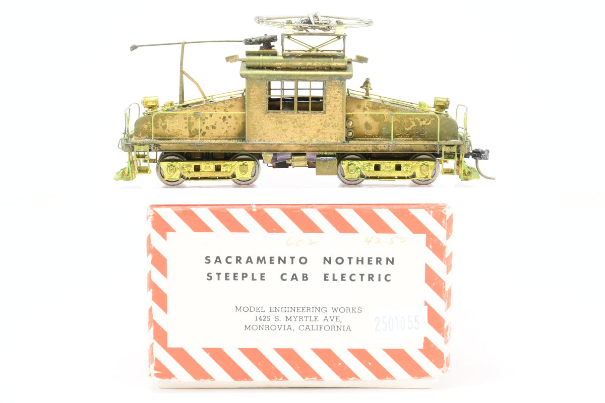 HO Brass MEW - Model Engineering Works SN - Sacramento Northern ALCO S ...