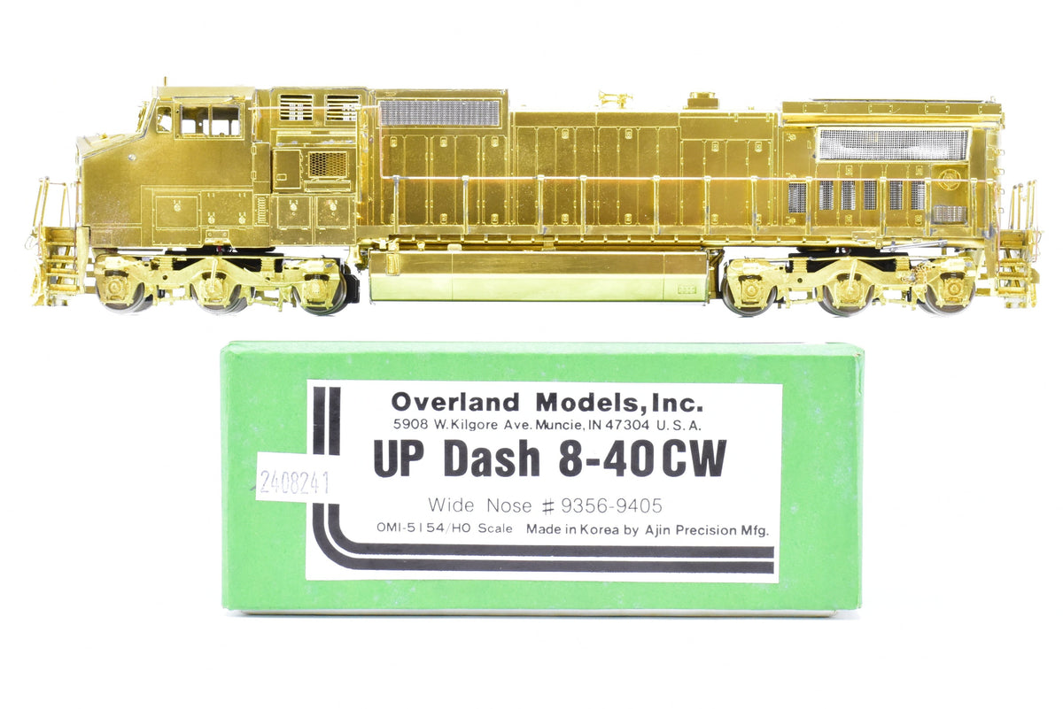HO Brass OMI - Overland Models, Inc. UP - Union Pacific GE Dash 8-40CW ...