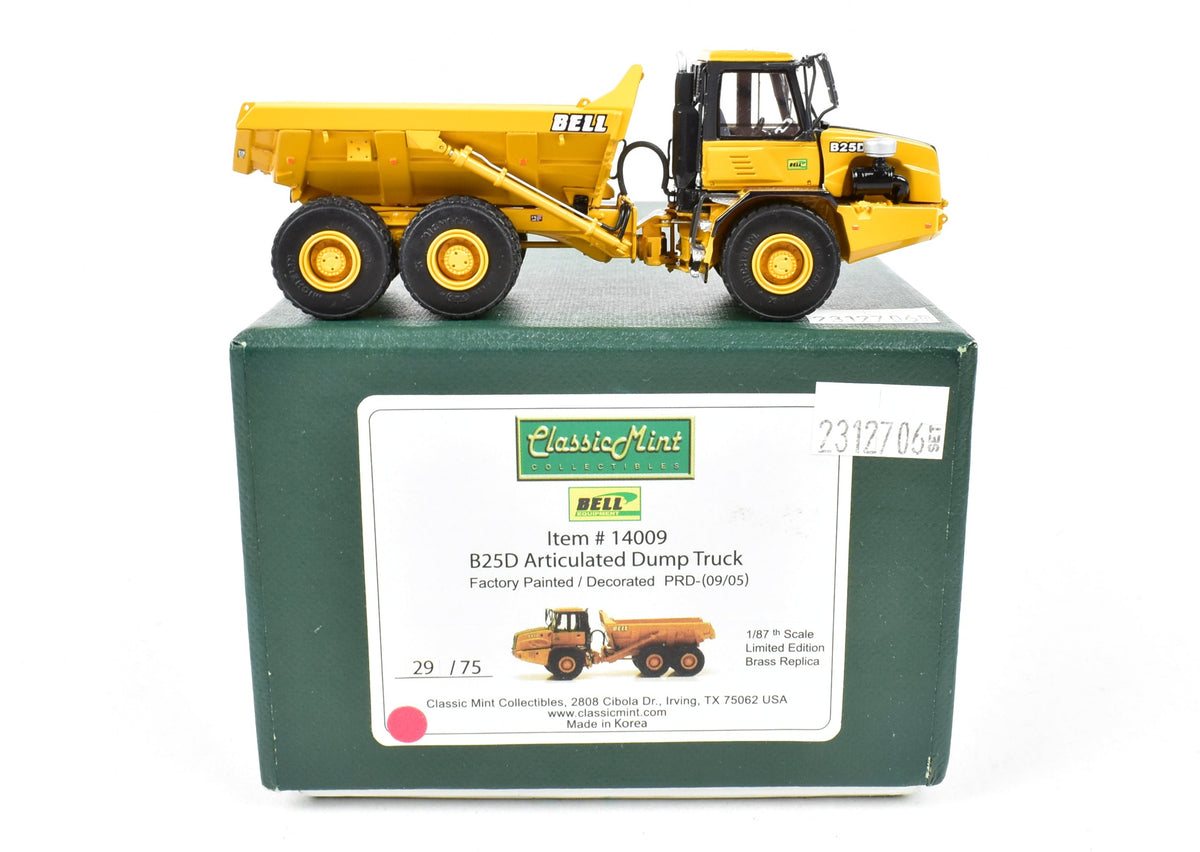 HO Brass CON CMC - Classic Mint Collectibles Bell B25D Articulated Dum ...