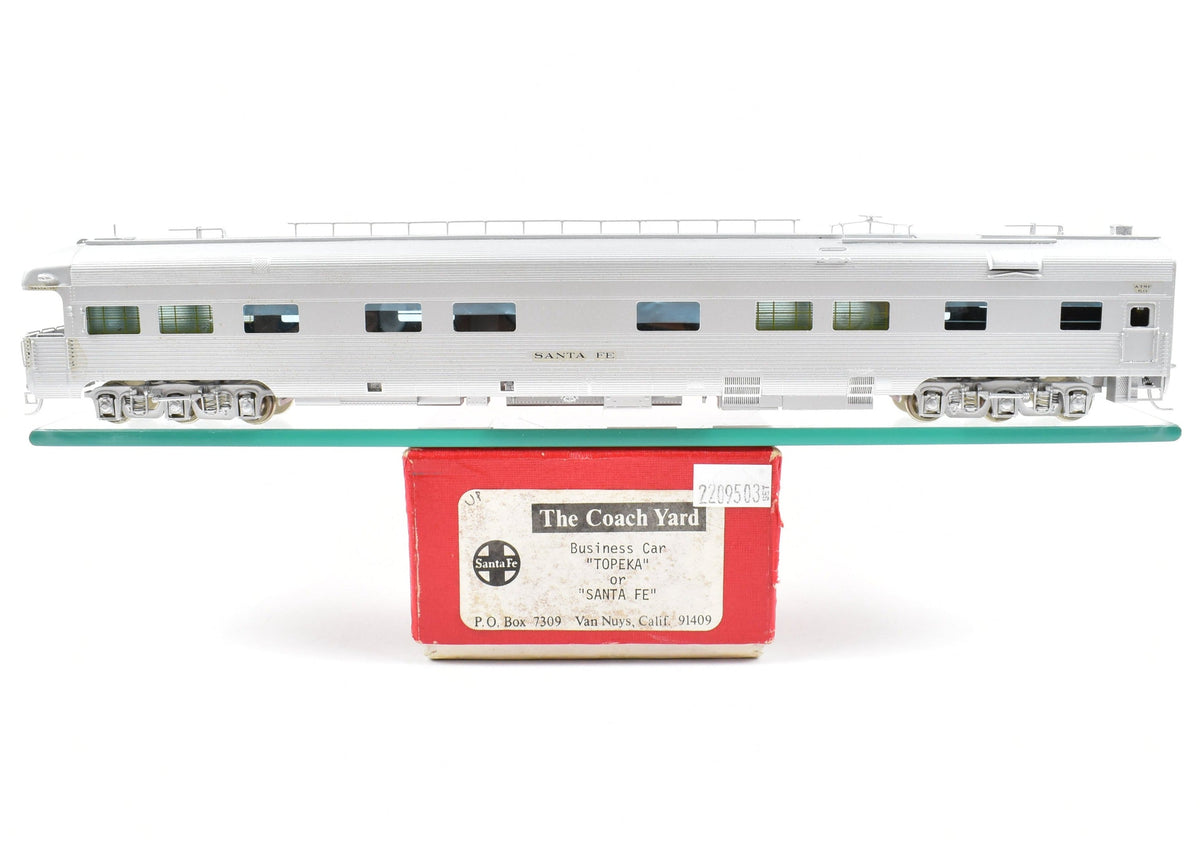 HO Brass CON TCY - The Coach Yard ATSF - Santa Fe Business Car "Santa ...