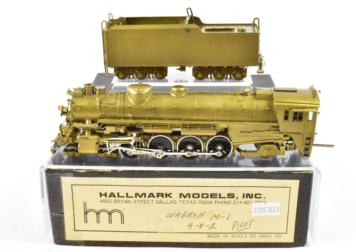 HO Brass Hallmark Models WAB - Wabash Class M-1 4-8-2 Mountain Possibl ...