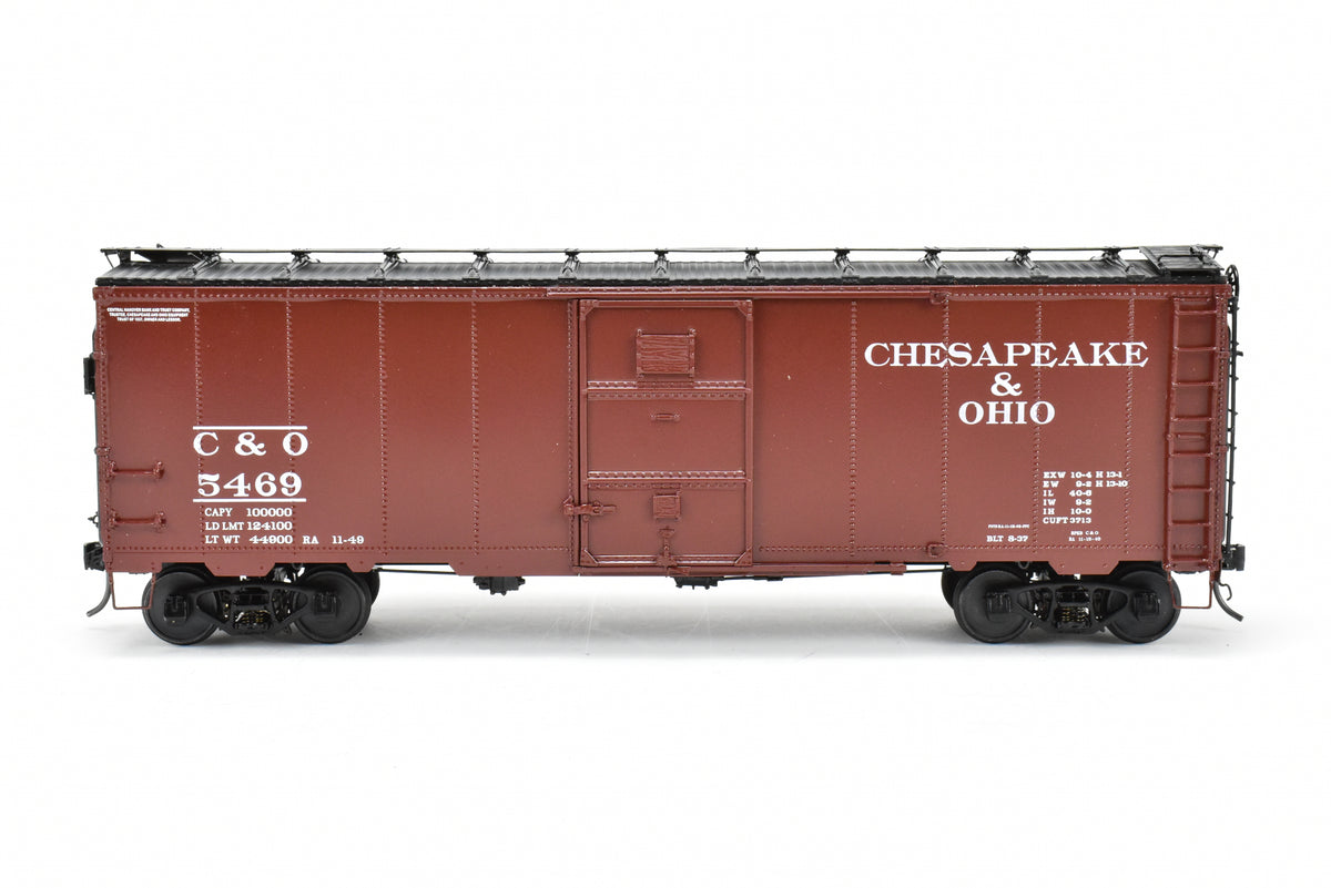 O Brass RYM - Rich Yoder Models C&O - Chesapeake and Ohio 1937 AAR Sta ...