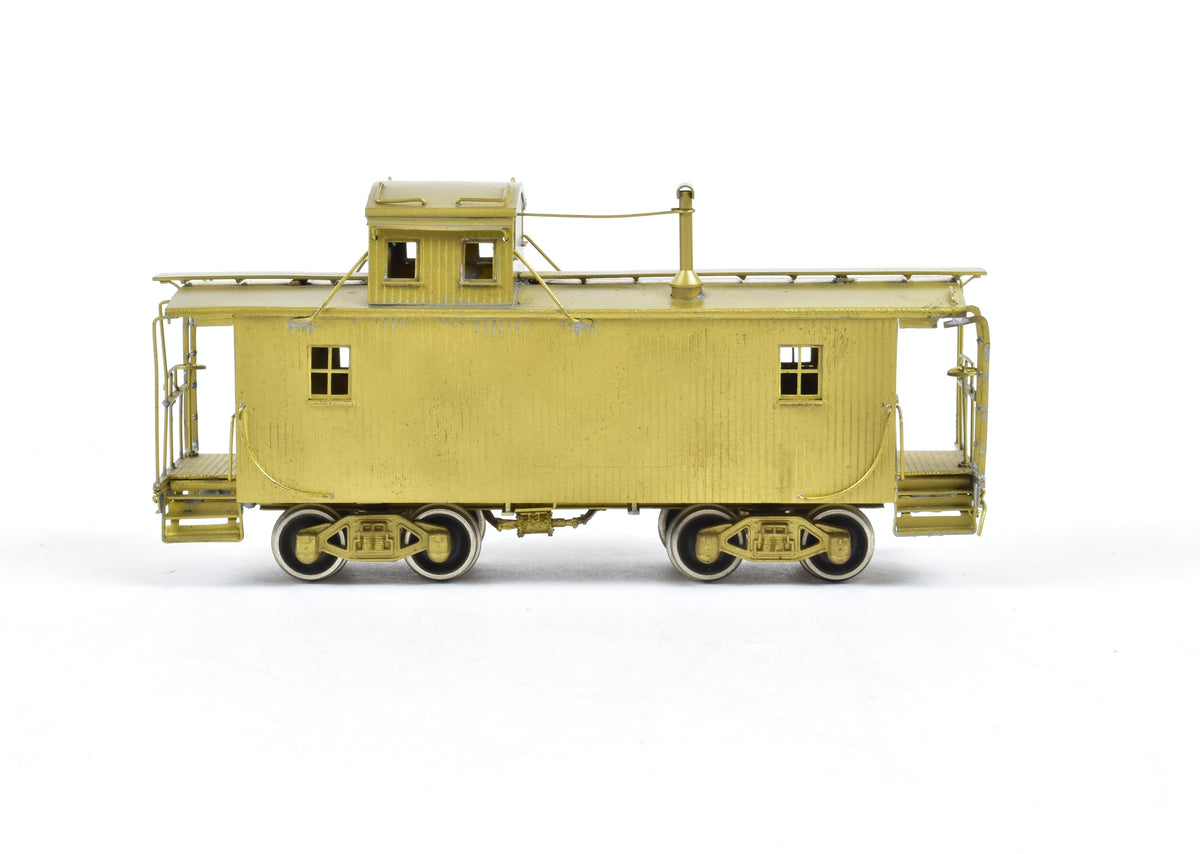 HO Brass Alco Models PRR - Pennsylvania Railroad N6 Wood Caboose NO BO ...